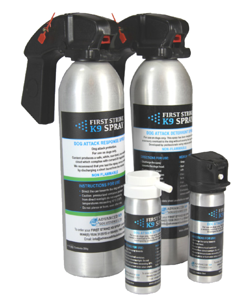 First Strike K9 Spray™ - Advances K9 Solutions